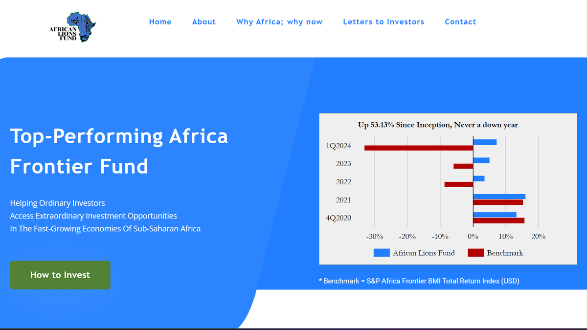 African Lions Fund - Top Performing Africa Frontier Fund - African ...